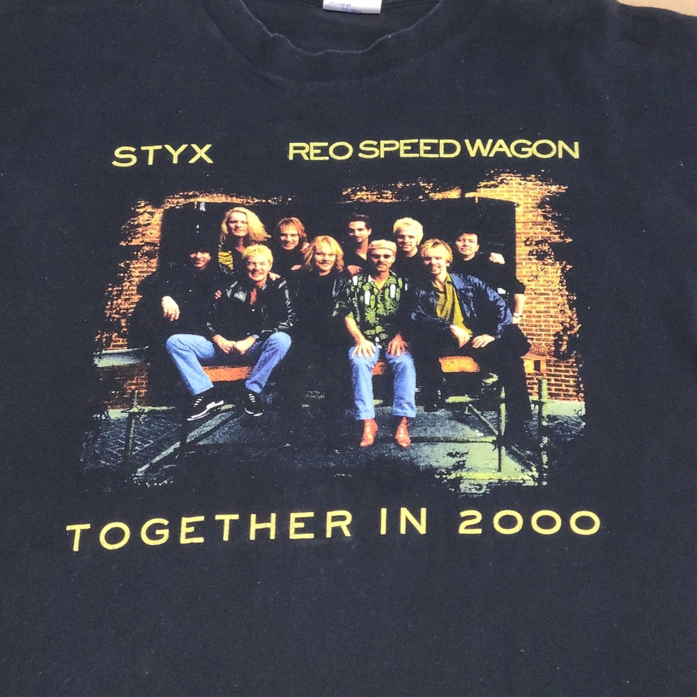 Vintage Styx And Reo Speedwagon Concert Tour 2000 T S… - Gem